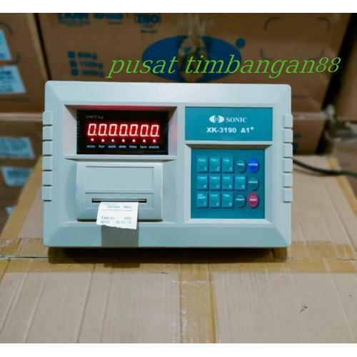 Jual Indicator timbangan digital jembatan timbang SONIC A1P+Printer ...