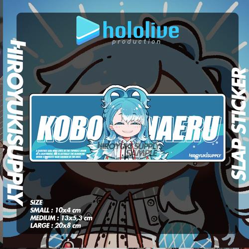 Jual Sticker Kobo Kanaeru Vtuber Hololive ID Slap Sticker - Large ...