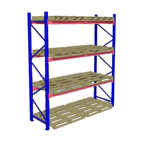 Jual Rak Gudang Heavy Duty Pallet Rack Beban 2 Ton - (P270 x L 60 x ...