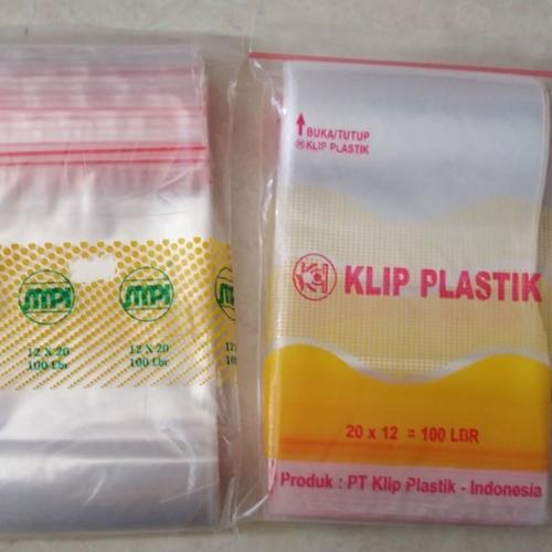Jual Plastik klip obat ukuran 12 x 20 merk merah putih( per 100 pcs ...
