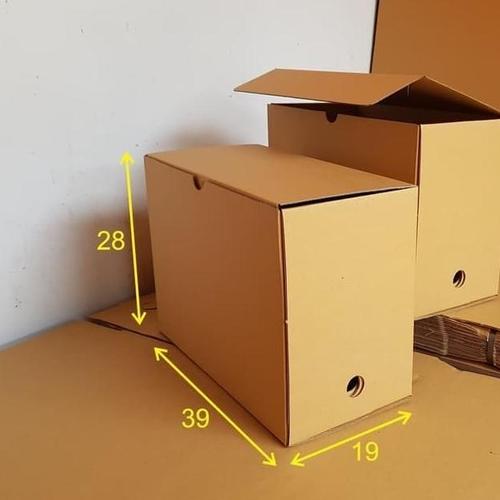 Jual Kardus Box File / Dokumen / Arsip Polos 39X19X28Cm - Jakarta Barat ...