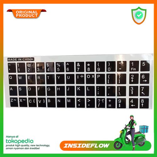 Jual English Layout Sticker for Keyboard / Stiker Keyboard - Jakarta ...