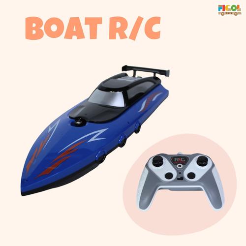 Jual Mainan Anak Perahu Kapal Air Speed Boat RC Remote Control - 350-85 ...
