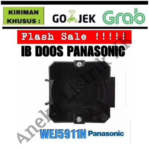 Jual PANASONIC WEJ5911N IB DUS DOS INBOW DOOS KOTAK HITAM WEJ 5911 ...