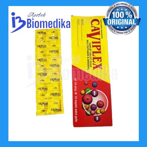 Jual CAVIPLEX STRIP ISI 10 TABLET - Kab. Bandung - APOTEK BIOMEDIKA ...