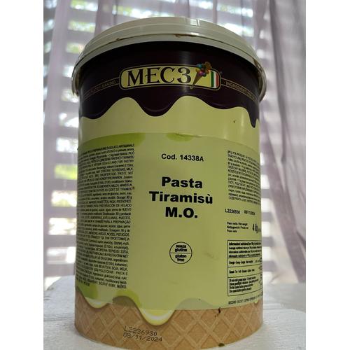 Jual MEC3 Pasta Tiramisu M.O 120gr Paste Gelato Cake Cream Filling ...
