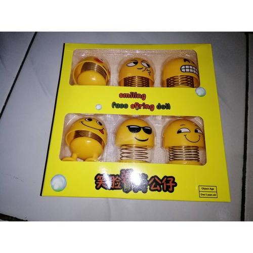 Jual Boneka Dashboard Mobil Emo Goyang Pajangan Emoticon Smile Emoji ...