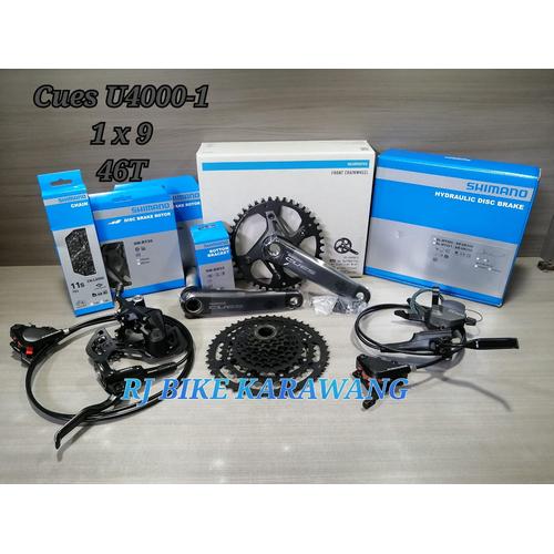 Jual GROUPSET HYBRID SHIMANO CUES U4000/U6000/U8000 - u6000 11sp - Kab. Karawang - RJ BIKE ...