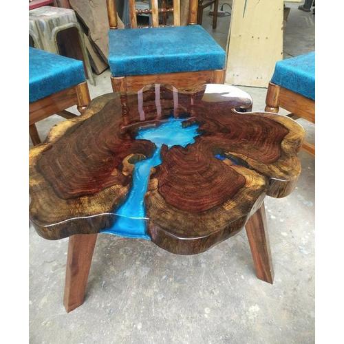 Jual Meja kayu resin bahan kayu jati - Kab. Bandung - Hotwheels_94 ...