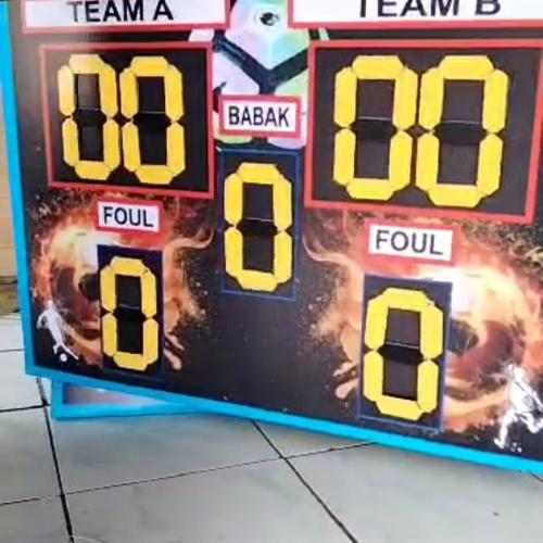 Jual papan score manual futsal - Kab. Bekasi ...
