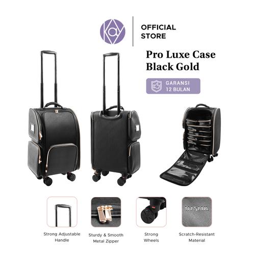 Jual Masami Pro Luxe Case Black Gold / Koper Make Up - Jakarta Barat ...