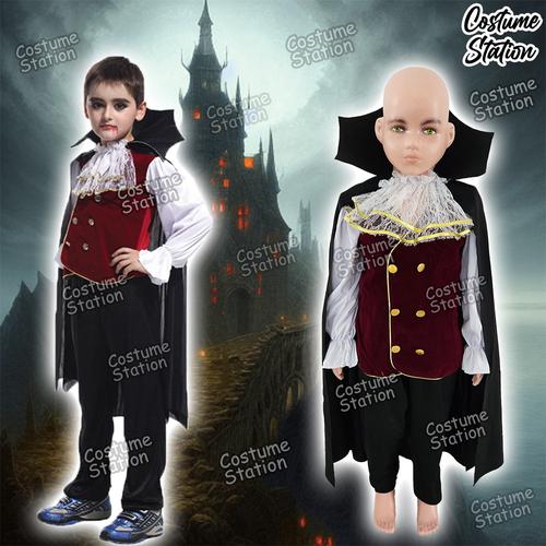 Jual Kostum Dracula / Costume Vampire Ghost Hantu Halloween anak - XL ...