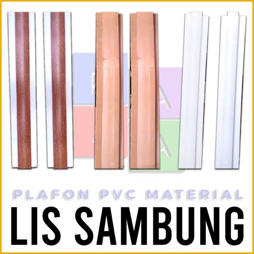 Jual Lis Sambung Plafon/ Plavon PVC Aneka Motif Berkualitas per batang ...