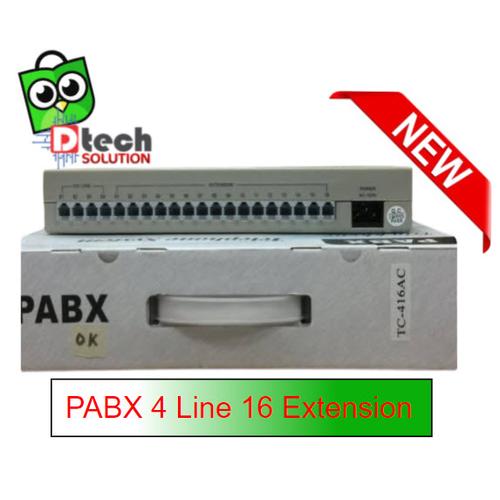Jual PABX 4 Line 12 Extension - Jakarta Timur - DTECH SOLUTIONS | Tokopedia