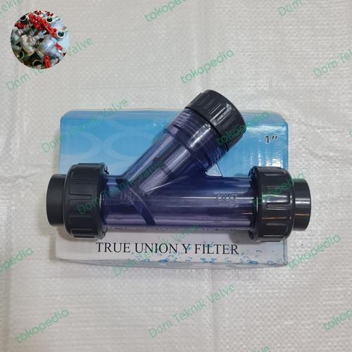 Jual pvc y strainer 1" inch DN25 JIS 10K socket transparant - Jakarta ...