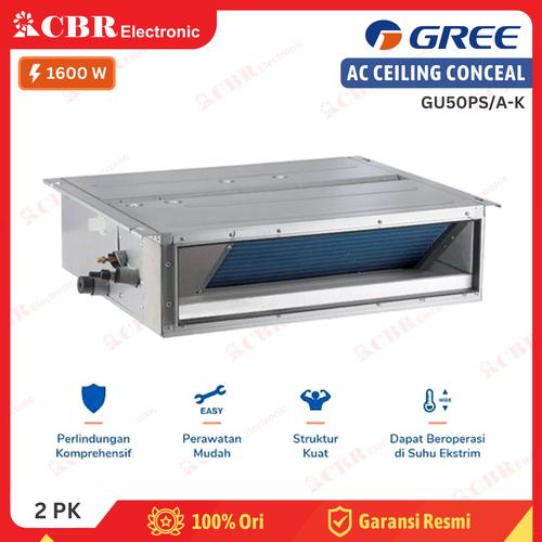 Jual AC Ceiling Conceal GREE 2 PK GU50PS/A-K (Wired) R-410A / (Batam ...