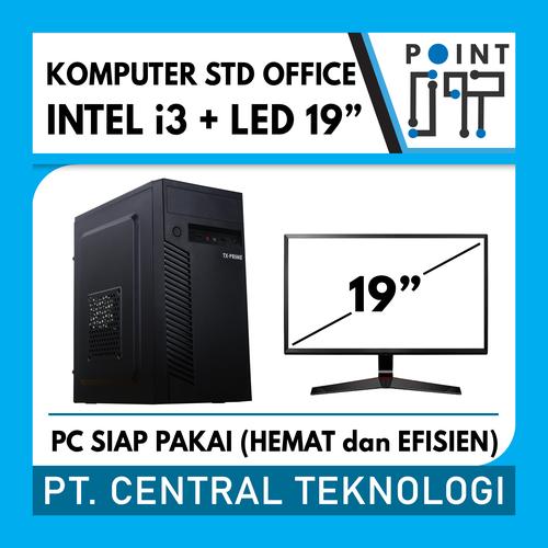 Jual PC Rakitan Core i3 + LED 19" KANTOR / ADMIN - LENGKAP SIAP PAKAI ...