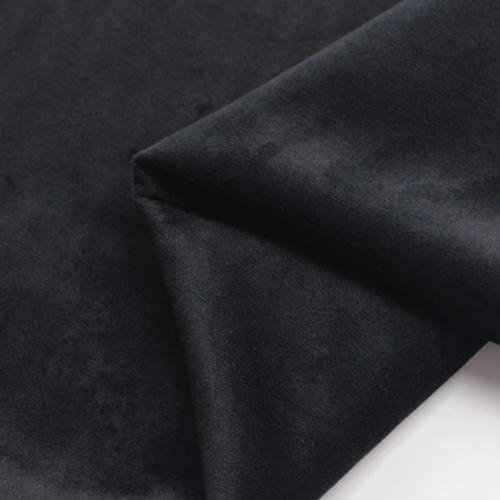 Jual kain polos meteran suede premium lebar 150cm suede import - Hitam ...