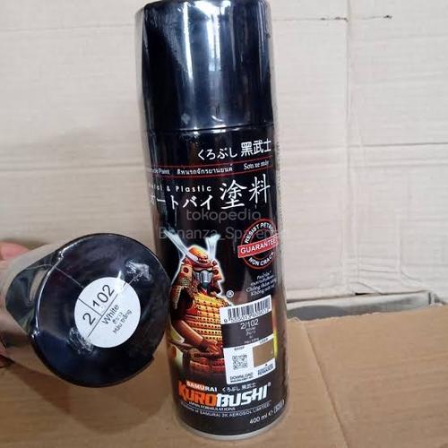 Jual Samurai Paint Pilok Standard White 102 Putih Standar #102 Cat Aerosol - Jakarta Barat ...