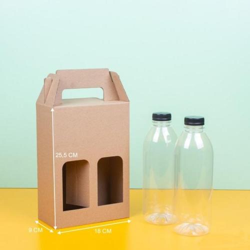 Jual Kardus Jinjing Dus Botol 1 Liter Isi 2 Box Kemasan Botol 1000Ml ...