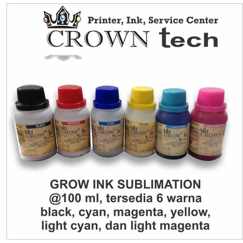 Jual Tinta GROW INK SUBLIM 1 Liter. Tinta Sublim. Tinta Sublimasi ...