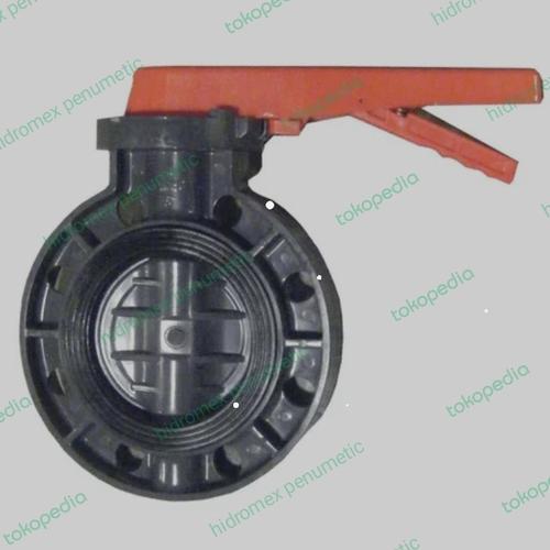 Jual BUTTERFLY VALVE PVC 4" INCH DN 100 - Jakarta Barat - CAHAYA ...