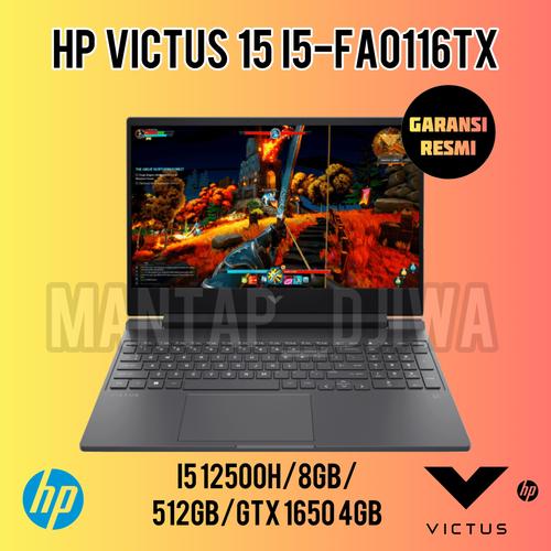 Jual HP Victus 15 i5-fa0116TX i5 12500H/8GB/512GB/GTX 1650 FHD 144Hz Win11 - Kota Surabaya - MDJ ...