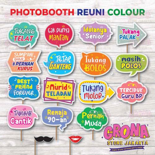 Jual Photobooth Reuni colour / Acc Props Photobooth / Properti Reuni ...