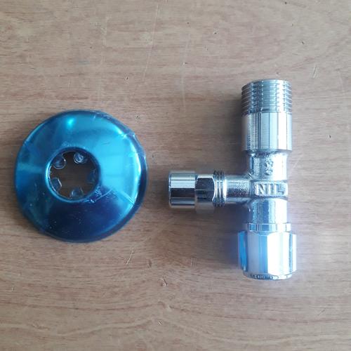 Jual kran/stop kran NIL PLUS Eckventil angle valve 1/2×3/8-10mm germany ...