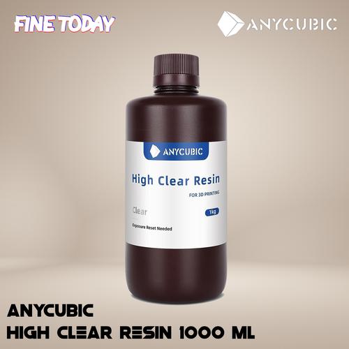Promo Anycubic 3D Printer High Clear Resin 1KG High Transparent Stok ...