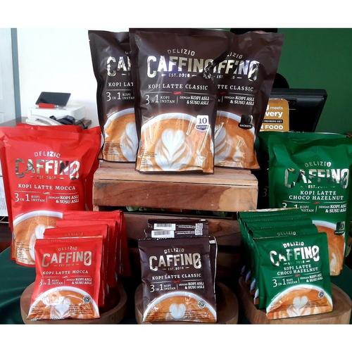 Jual [1 POUCH isi 10 Sachet] Caffino Kopi Latte Coffee Instant 20gr ...