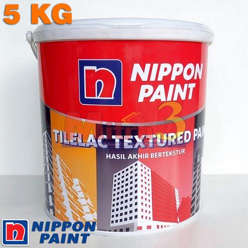 Jual Cat Tembok Tekstur TILELAC TEXTURED 5KG Nippon Paint / Cat ...