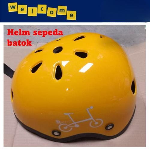 Jual classic helm speda lipat minon helm fixie model batok warna kuning ...