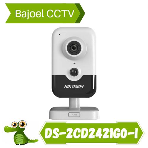 Jual IP CAM HIKVISION 2MP DS-2CD2421G0-I PIR Cube Network Camera - Kota ...