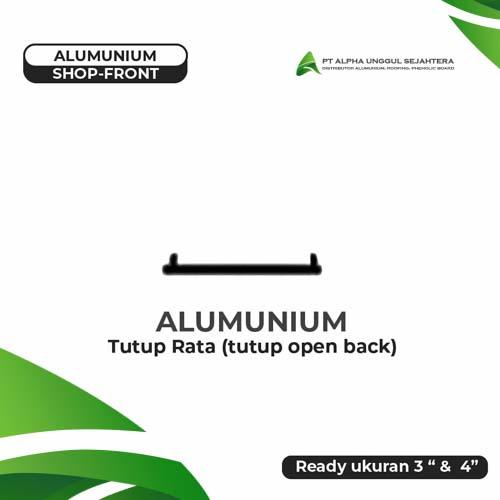 Jual ALUMINIUM ALEXINDO Tutup Rata (Open Back) 0561/4408 4 Inch - Hitam ...