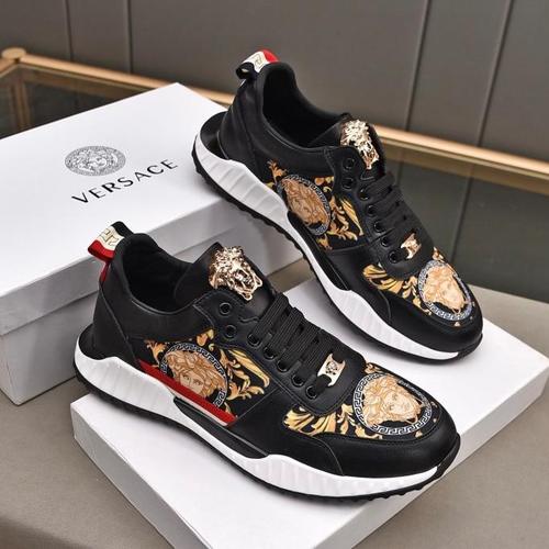 Jual Sepatu Sneakers Pria Super Mirror Vvip Black Elegan In Logo Iconic ...