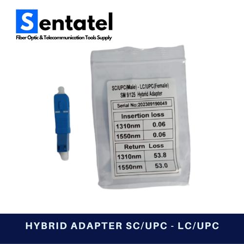 Jual Hybrid Adapter LC/UPC(Female) to SC/UPC (Male) SM-9/125 ...