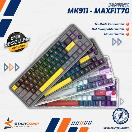 Promo Fantech MAXFIT70 MK911 Wireless 65% Mechanical Keyboard Gaming ...