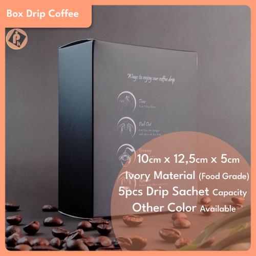 Jual Kemasan Box Coffee Persegi Hitam | Box Drip Coffee | Box Kopi ...