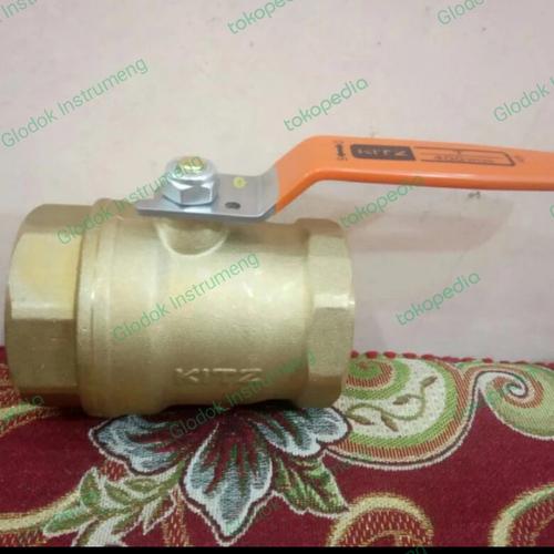 Jual Ball Valve kitz 2 inch original - Jakarta Utara - Glodok Instrument | Tokopedia