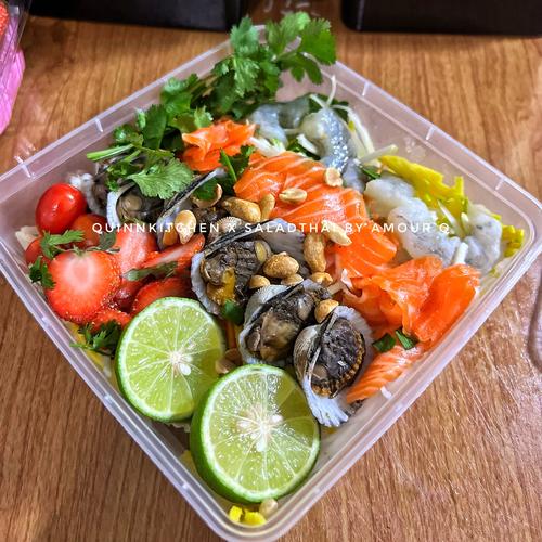 Jual Salad 3 seafood Salmon Udang Kerang - PimryPie Thai, Mangga ...