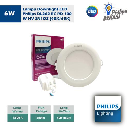 Jual Lampu Downlight LED Philips DL262 EC RD 100 6W W HV SNI 02 (40k/65k) - Kuning - Kota Bekasi ...