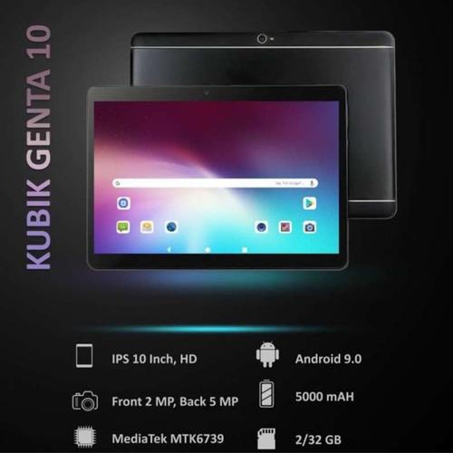 Jual Tablet Android Kubik Genta 10 inch 2/32gb 4G Garansi Resmi ...