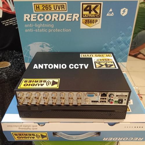 Jual NEW DVR AHD 16 CH 2MP SAMPAI 8MP 4K 2560P AUDIO SERIES IP PRO APP ...