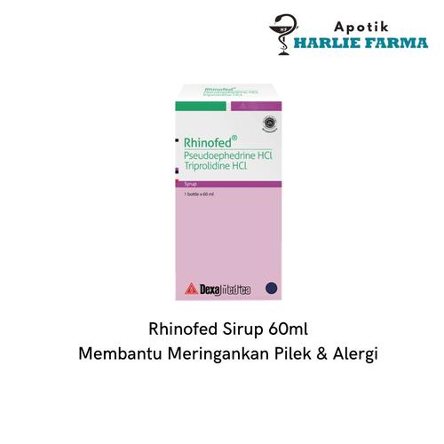 Jual Rhinofed Syrup Sirup 60ml - Pilek Flu Alergi ISPA - Jakarta Utara ...