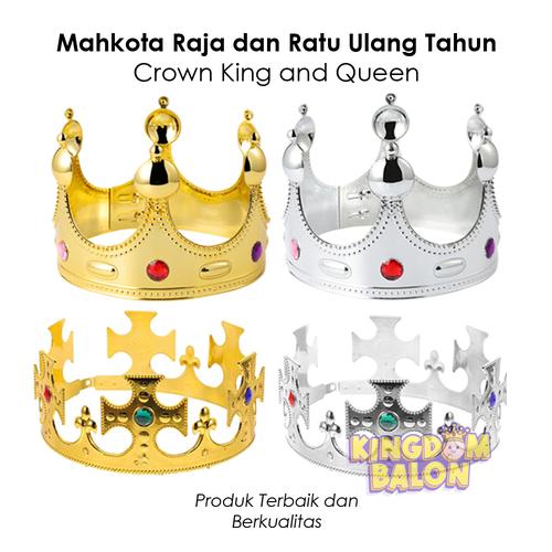 Jual Mahkota Raja Dan Ratu / King And Queen Crown / Mahkota Pesta ...