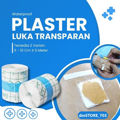 Jual Plaster Luka Penutup Tato Anti Air Transparan Film PU Tipis Rekat ...