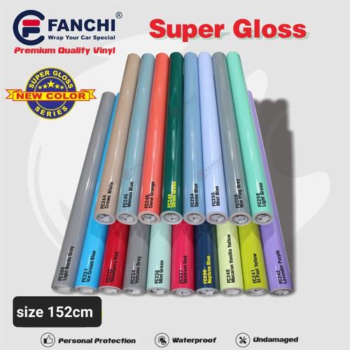 Jual 152cm Sticker FANCHI Super Glossy II New Color SERIES 152cm ...