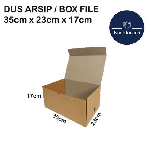 Jual Kardus File / Dokumen / Dus Arsip Bpjs Kecil Organizer Box ...