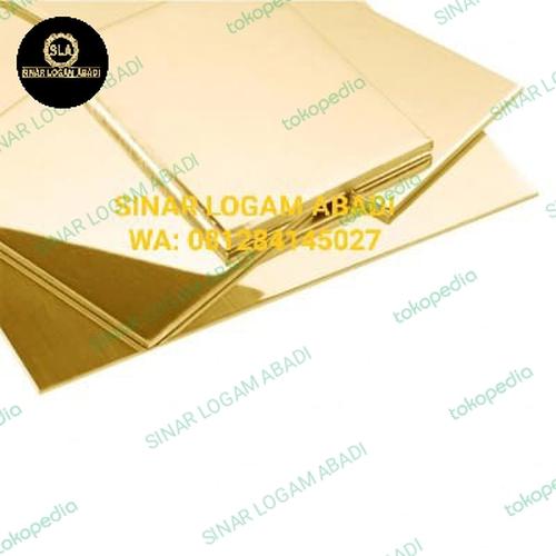 Jual Plat Kuningan Tipis Tebal 0.05mm x 350mm x 350mm - Jakarta Barat ...